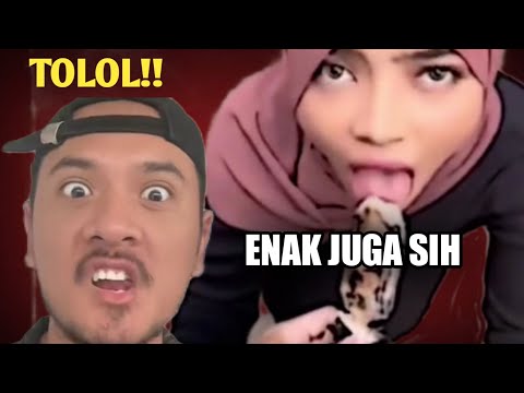 HEBOH!! OKLINFIA MAKAN ES KRIM, JILAT ES KRIM BODOH