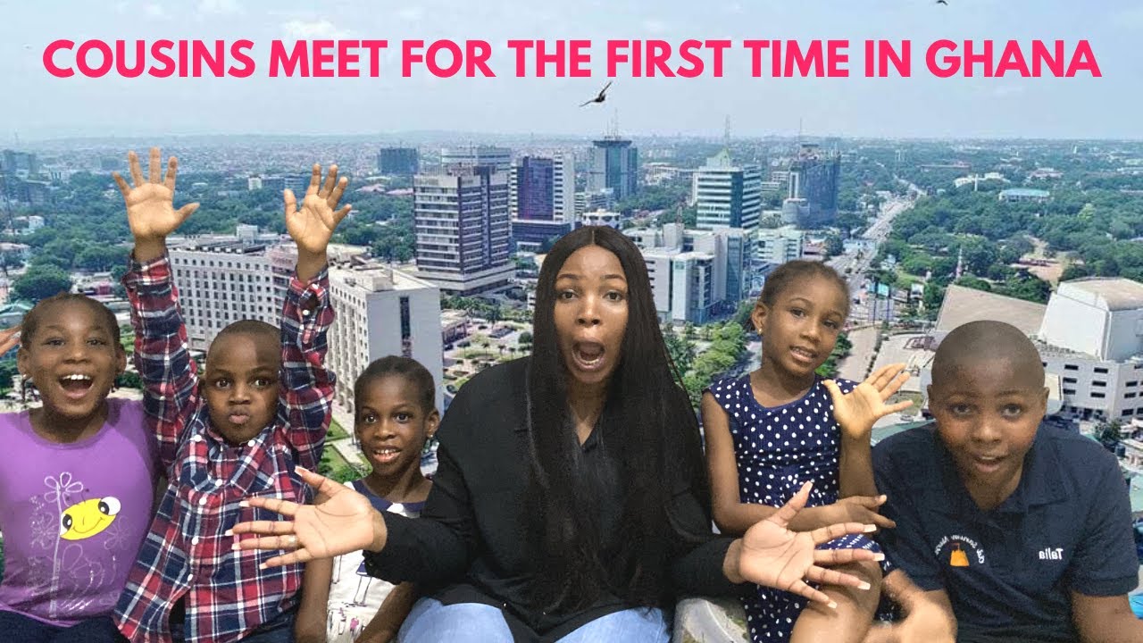 MY NIGERIAN KIDS MEET THEIR COUSINS LIVING IN GHANA FOR THE FIRST TIME ...