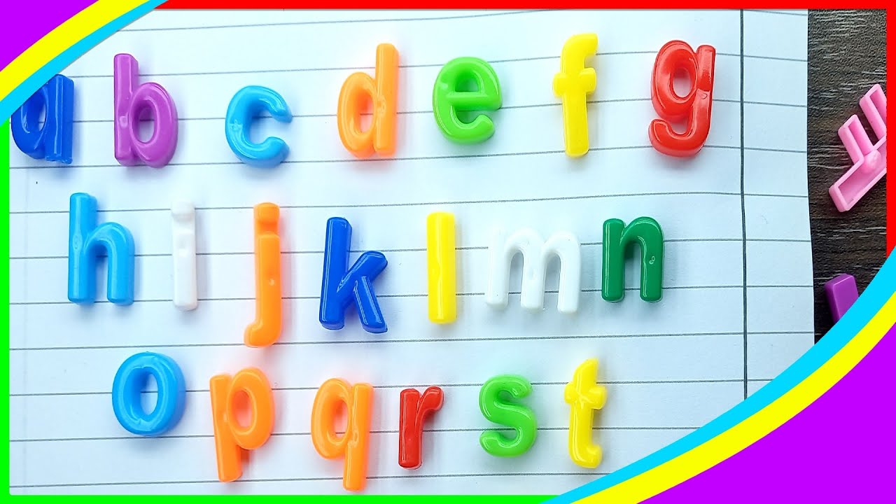 Abc Learning For Kids | A to Z Alphabet Learning | Small Alphabet ...