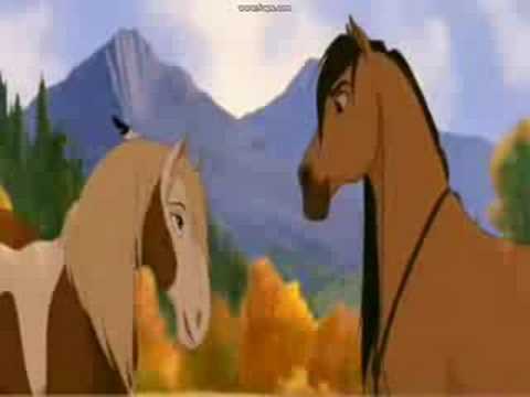 Spirit L'étalon Des Plaines _ Spirit Et Riviére - YouTube