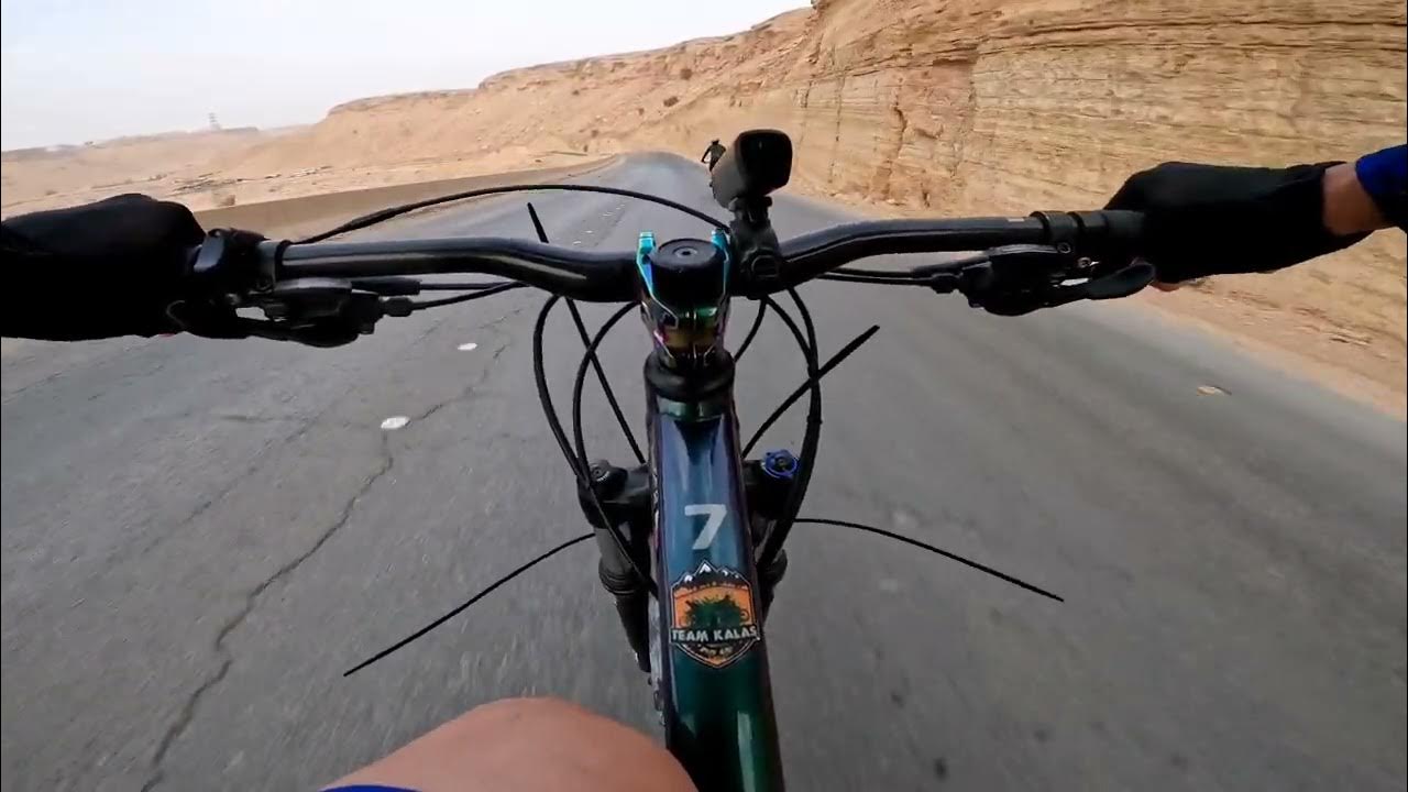 Fast Rolling MTB ride on a down slope road of Banayad, Hanifah. - YouTube