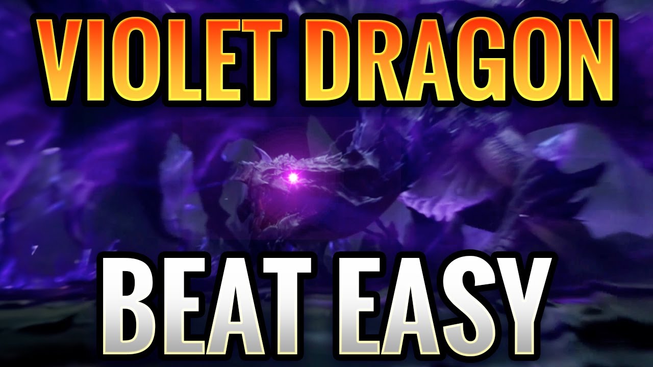 How to beat the VIOLET DRAGON - Dragonheir: Silent Gods - YouTube