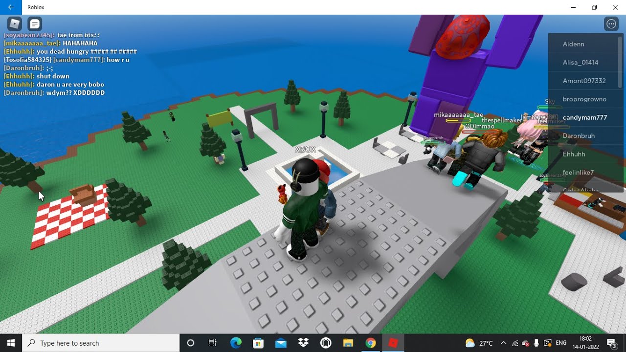 playing roblox first time - YouTube