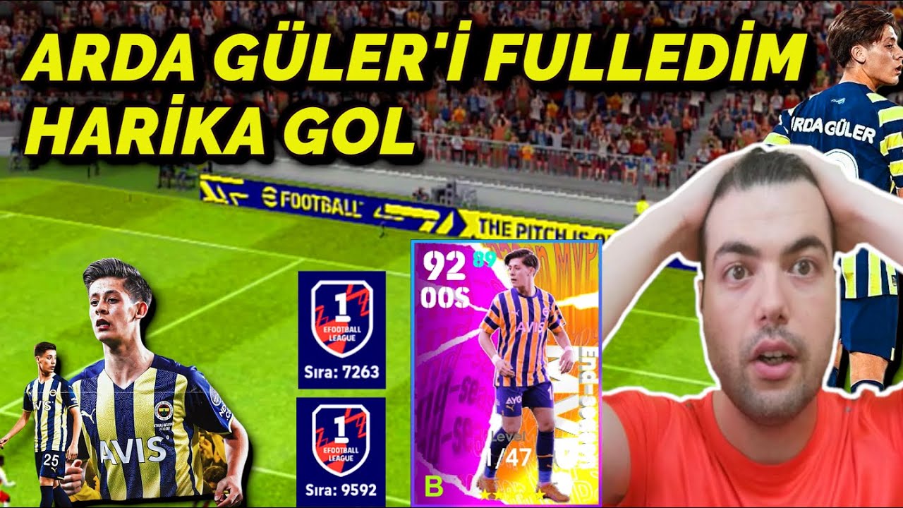 EFOOTBALL PES TARİHİNDE ARDA GÜLER'İN İLK ÖZEL KARTI ! İLK GOL İLK ...