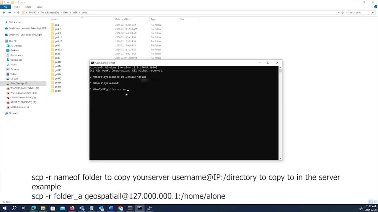 How to Transfer Files and Folders from your Local Windows computer to a ...