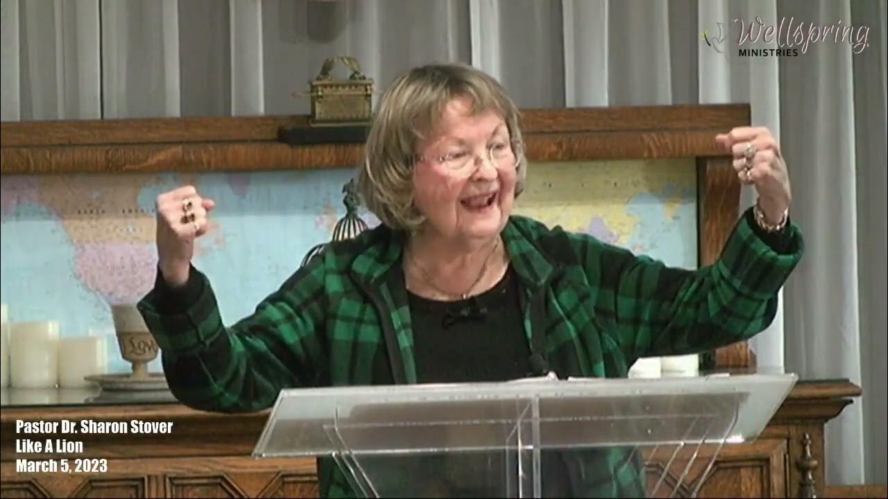 Like A Lion Pastor Dr Sharon Stover 23 03 05 Youtube