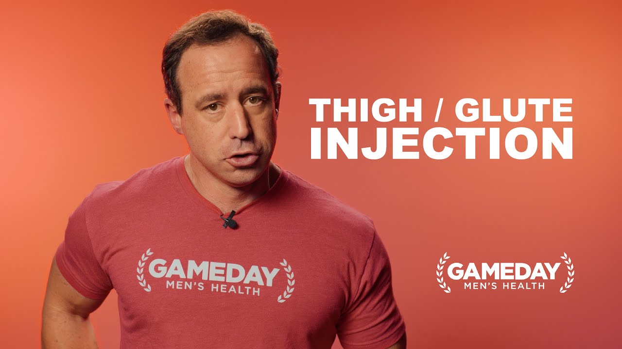 Testosterone - Thigh & Glute Injection - YouTube