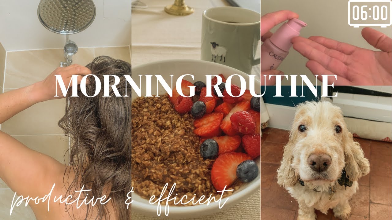 6am *productive* morning routine ~workday edition~ - YouTube