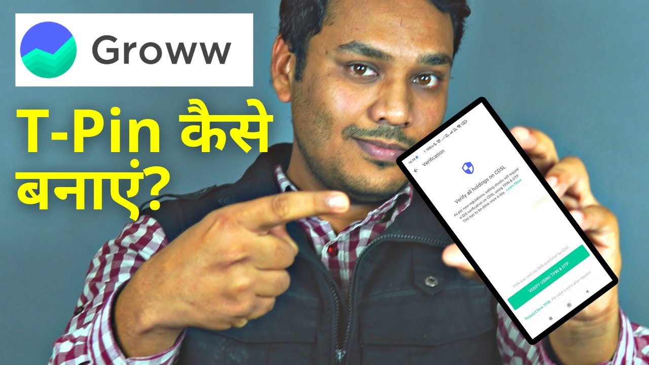How to Generate T-Pin in Groww App? | Groww में TPin कैसे बनाएं? - YouTube