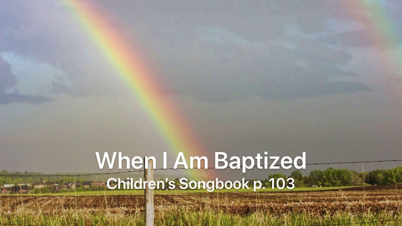 When I Am Baptized - YouTube