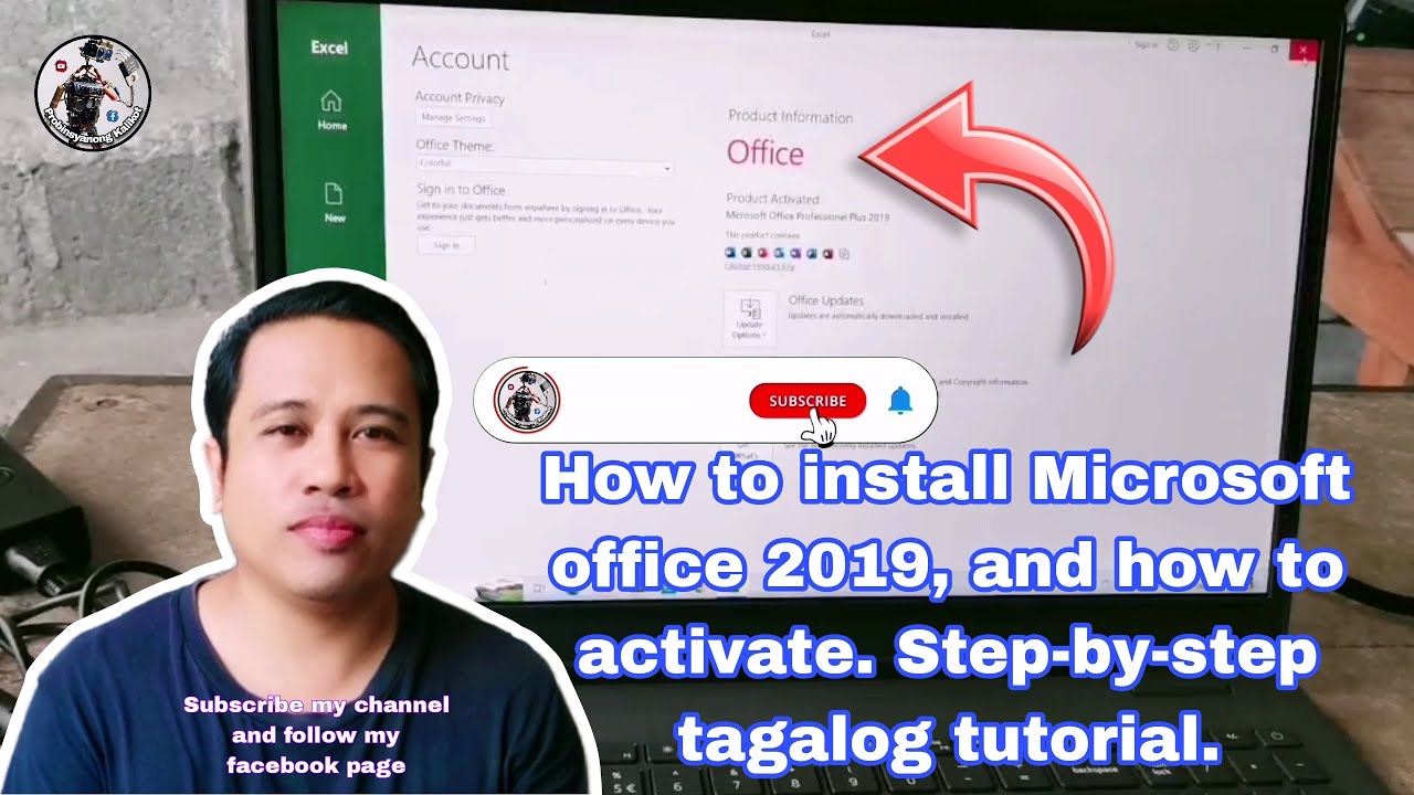 How to install Microsoft office 2019, and how to activate. Step-by-step ...