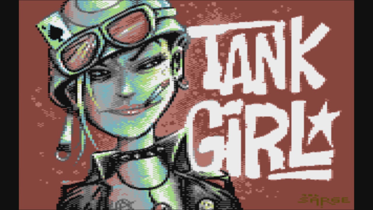 Gubbdata 2020! C64 Graphics Tank Girl by The Sarge/Fairlight ! - YouTube