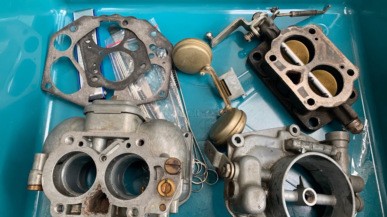 Porsche 356 zenith carburetor adjustment - YouTube