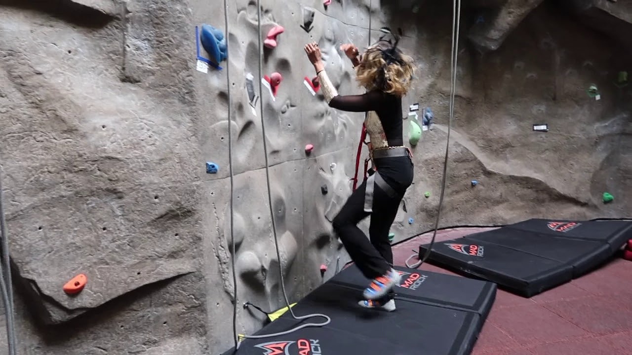 Stylish Intro to Rock Climbing for Beginners : Indoor rock climbing a ...