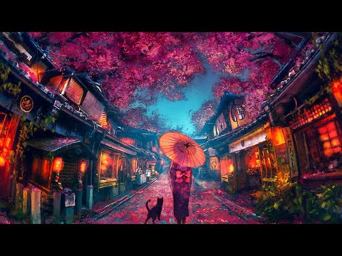 Sakura Festivali 🌸 [LOFI Hip Hop / Jazzhop / Chillhop Mix] - Soğutma / Rahatlamak için Beats