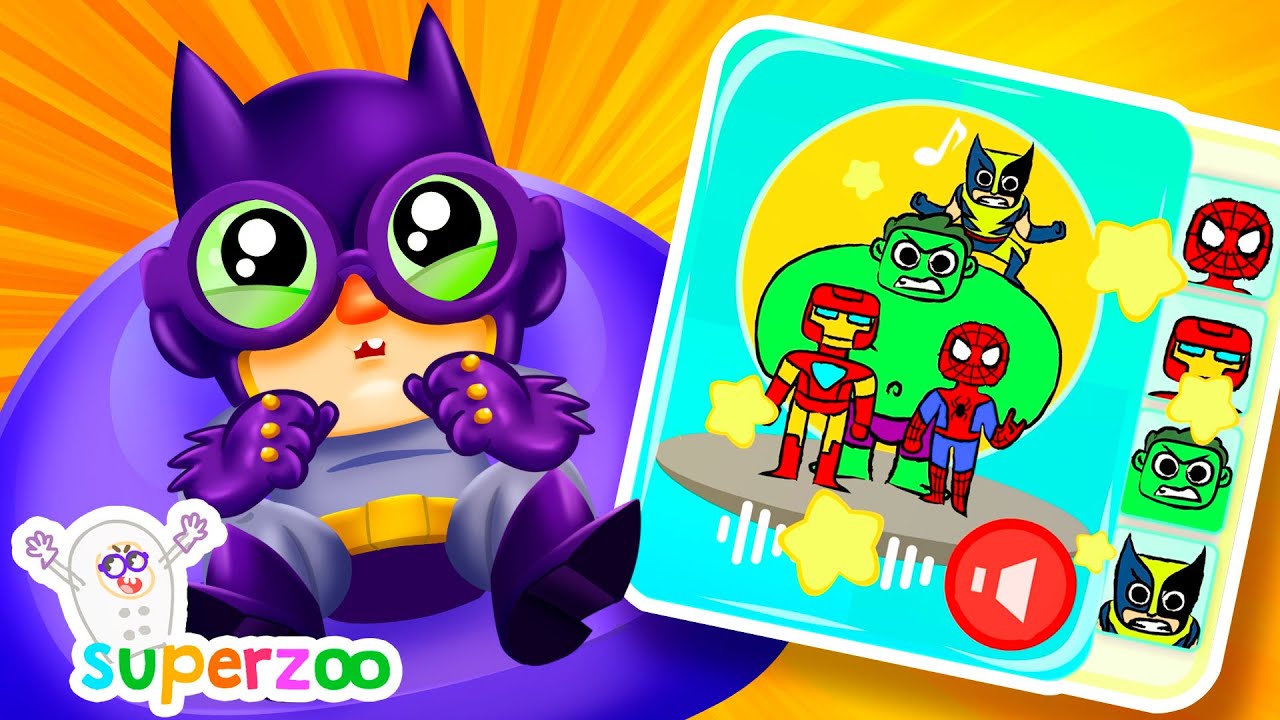 New episode! 🦹🏻 Learn the sounds of Superheroes with Superzoo's ...
