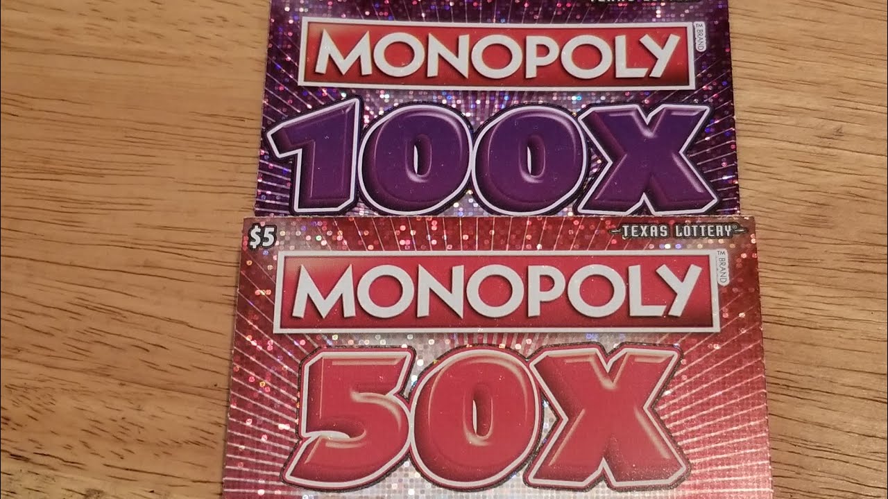 Texas Lottery Scratch Off Tickets Monopoly - YouTube