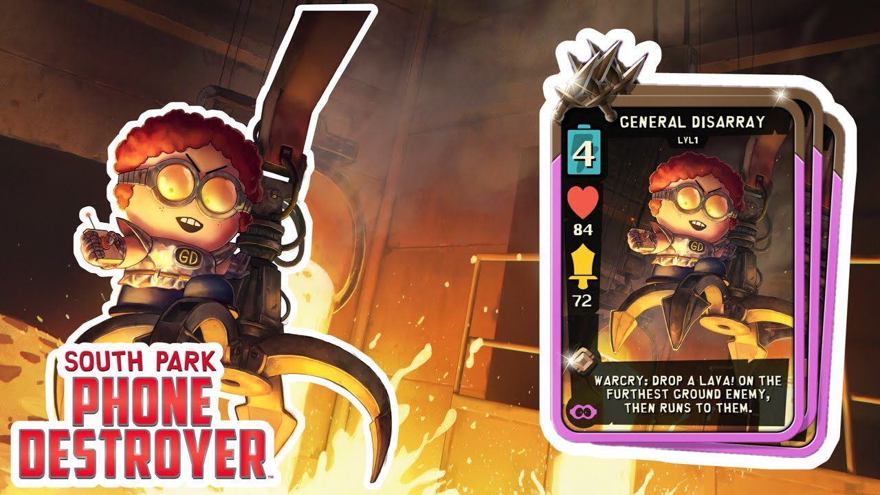 ¡TODOS LOS NIVELES HASTA EL NIVEL 7 DEL GENERAL DISARRAY!/SOUTH PARK ...