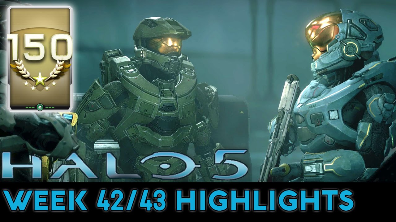 Halo 5: Guardians - SR 150 Pack + Week 42/43 Highlights - YouTube