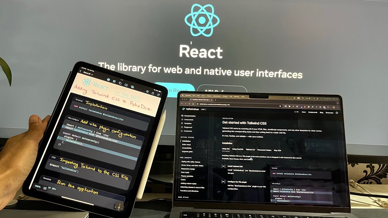 122 Adding Tailwind Css To Our Reactjs Pokédex App Youtube