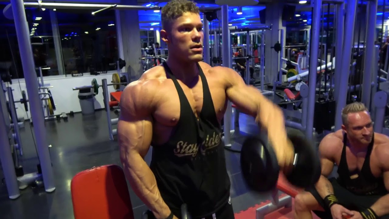 DELTOID Workout for BIG FULL Shoulders Wes & Wes - YouTube