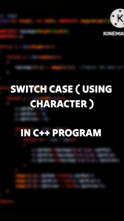 Switch Case In C Program Programming Coding Code Cprogramming Shorts Short Youtube 