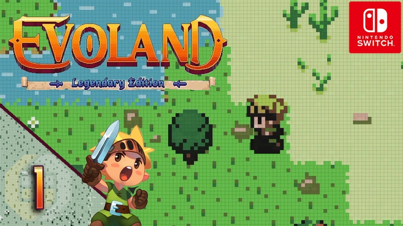 Evoland Legendary Edition Let's Play ★ 1 ★ Viele Erfolge ★ Switch ...