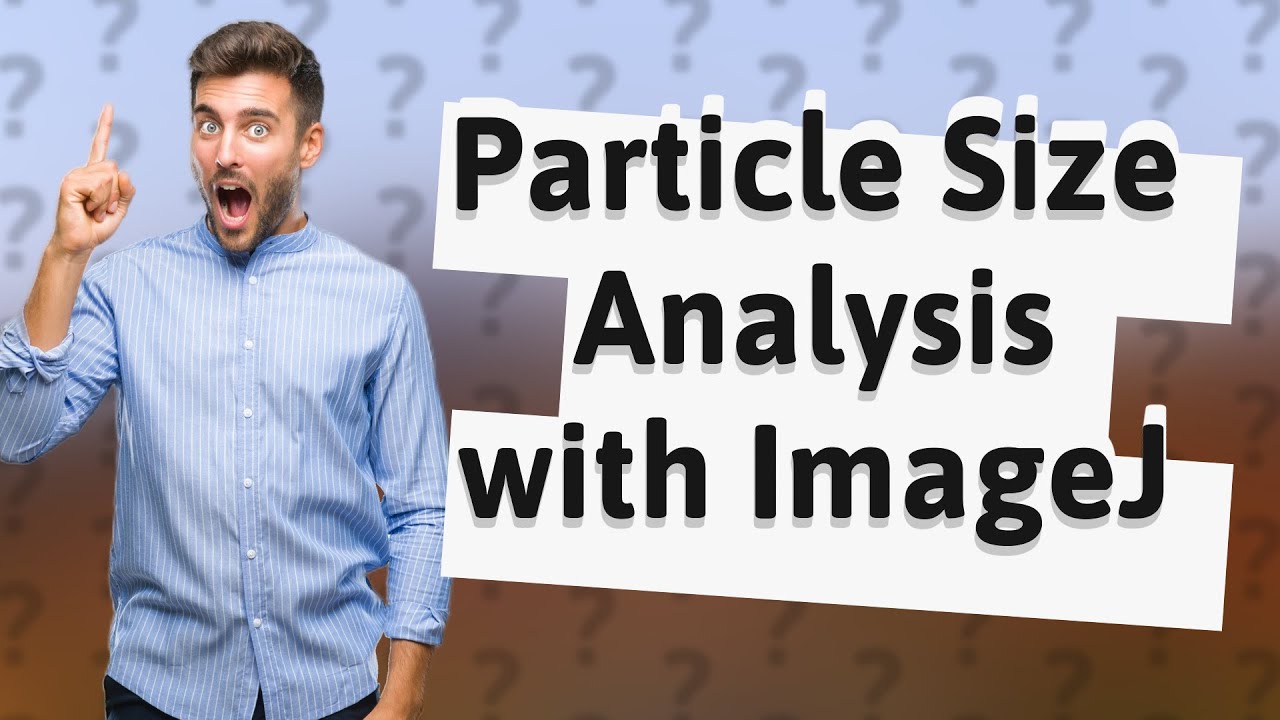 How Can I Determine Particle Size Using SEM Images in ImageJ? - YouTube