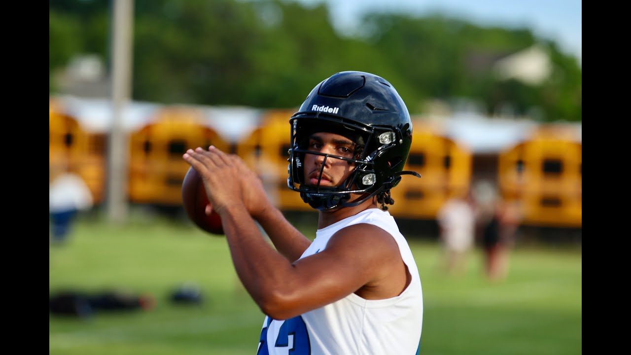 EDGYTIM: 2026 LWE QB Jonas Williams @Naper North 7on7 - YouTube