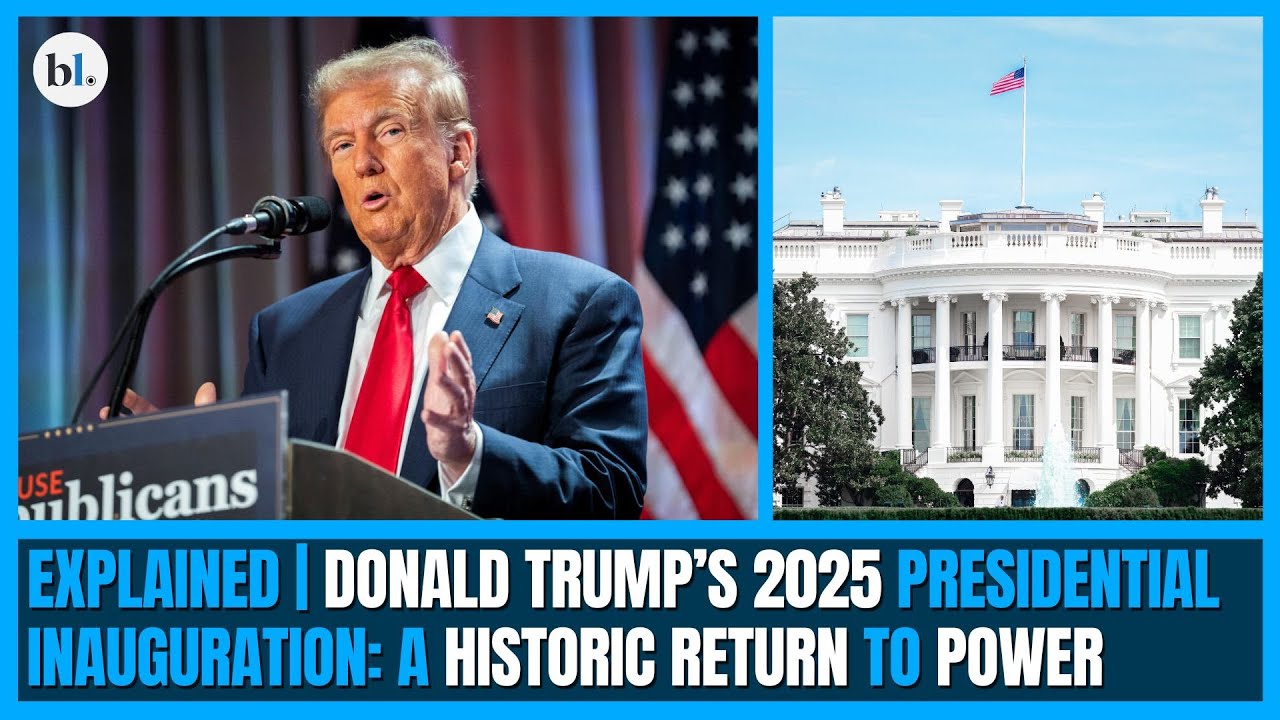 Explained | Donald Trump’s 2025 presidential inauguration: A historic ...