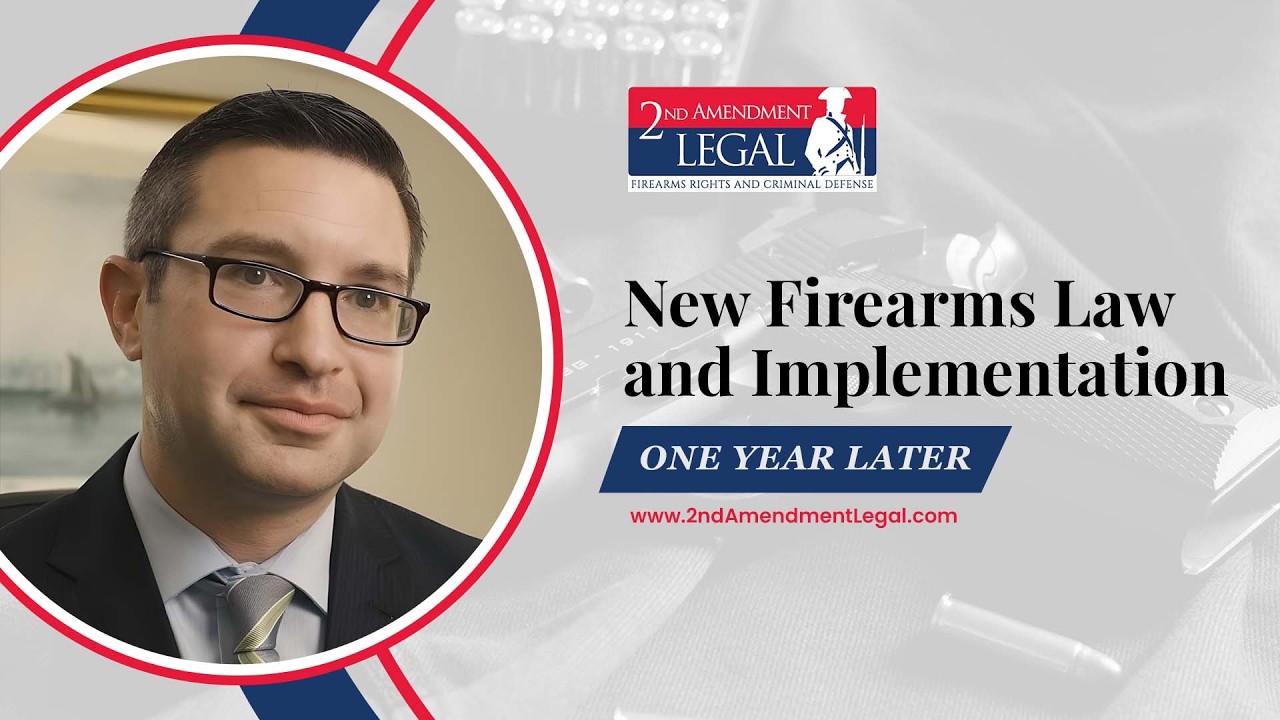 New Firearms Law and Implementation One Year Later - YouTube
