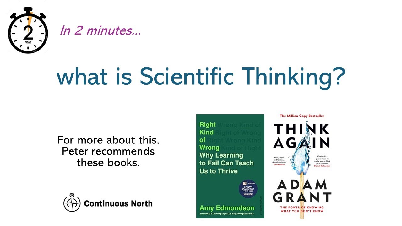 In 2 minutes, what is ScientificThinking? - YouTube