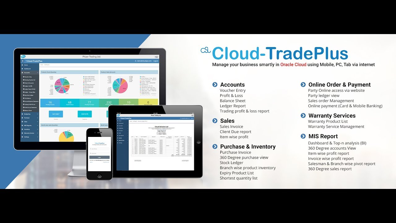 TradePlus - Trade Business Management Software on oracle cloud ...