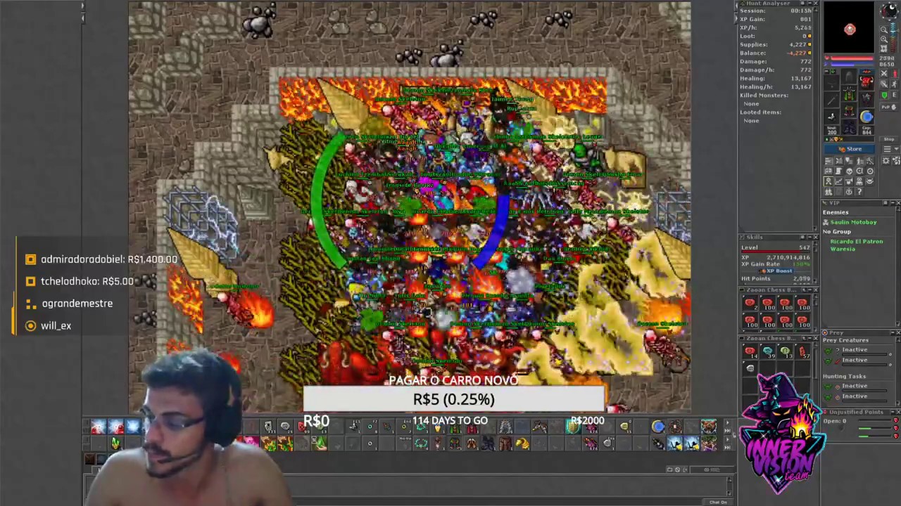 Tibia Twitch Clips - Diário 05/01/20 #57 - YouTube