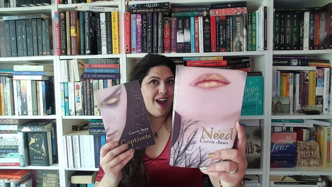 Dana's Books | Need by Carrie Jones - YouTube