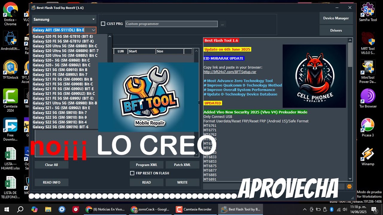 BEST FLASH TOOL by MIRACLE 1.7 2025 FREE / FRP / IMEI REPAIR / UNLOCK ...