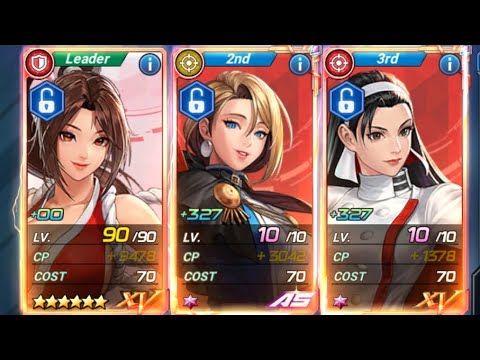 The Latest Female Extreme Fighter of The KOF Allstar - Lady Goenitz ...