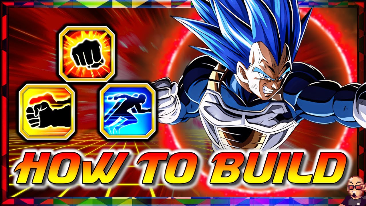 HOW TO BUILD! LR STR SSBE Vegeta! Hidden Potential DBZ: Dokkan Battle ...