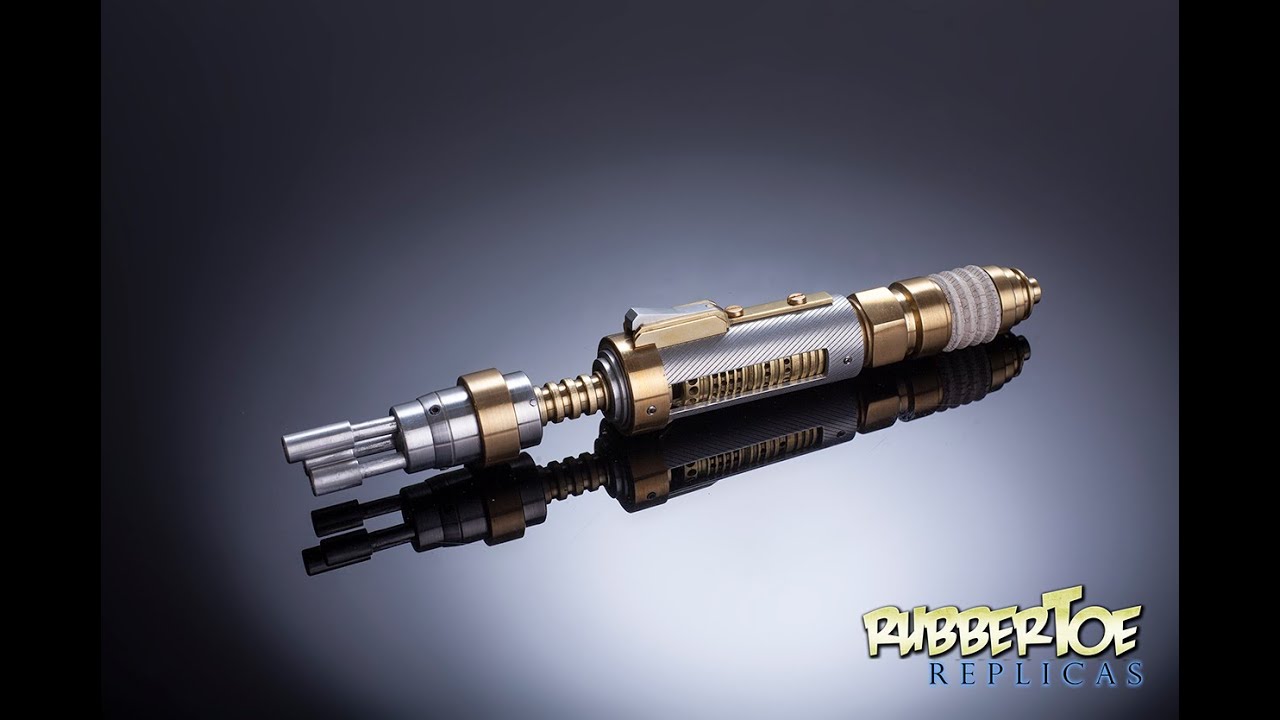 THE MASTER'S LASER SCREWDRIVER BY RUBBERTOE REPLICAS - YouTube