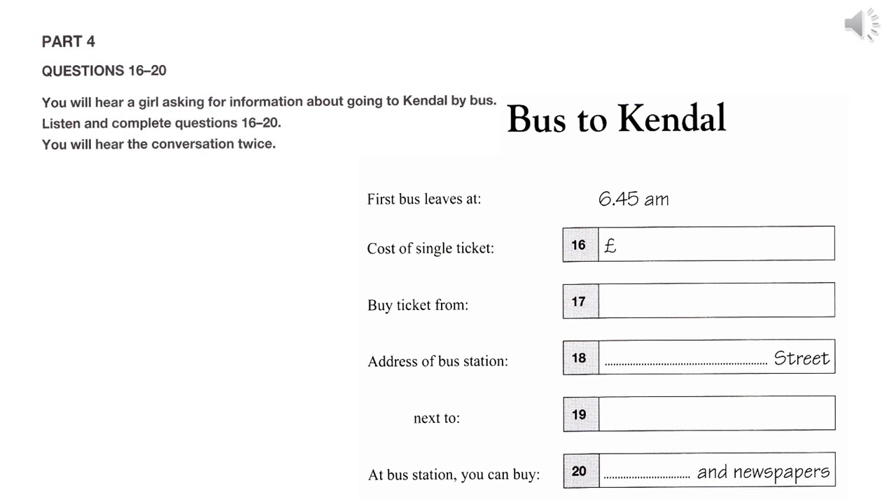 KET 6 TEST 2 PART 4 - YouTube