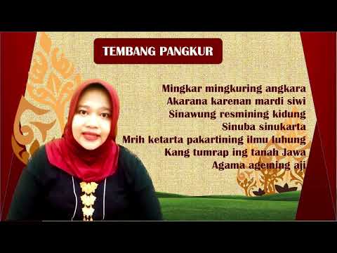 Contoh Tembang Pangkur