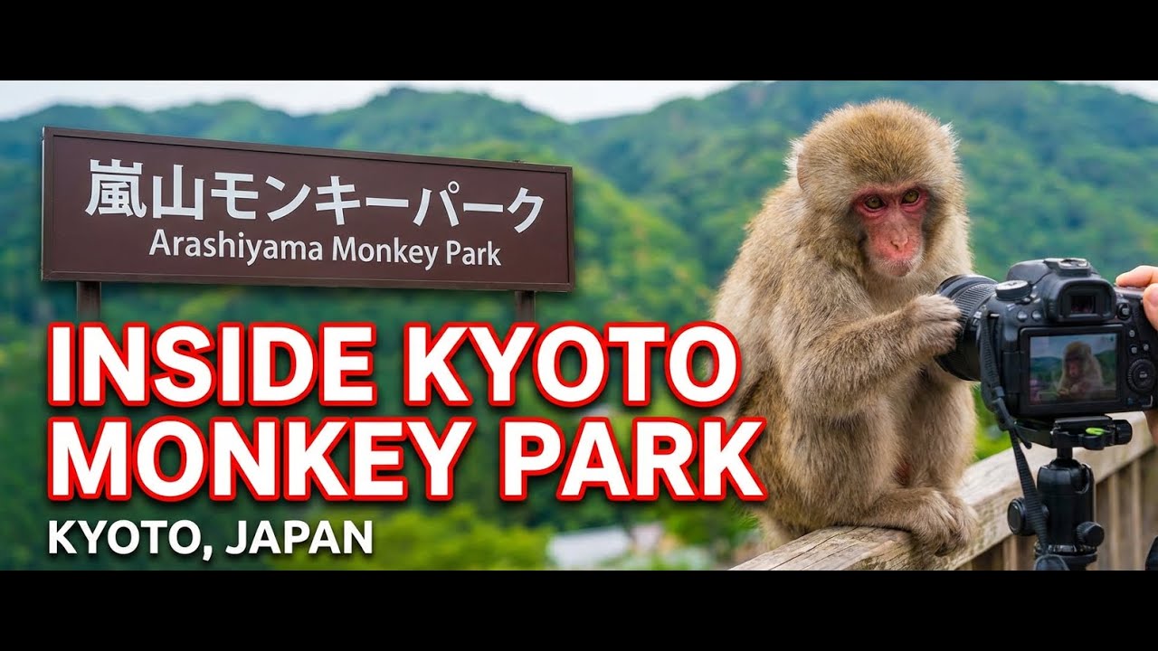 Inside Kyoto Monkey Park - Kyoto, Japan - YouTube