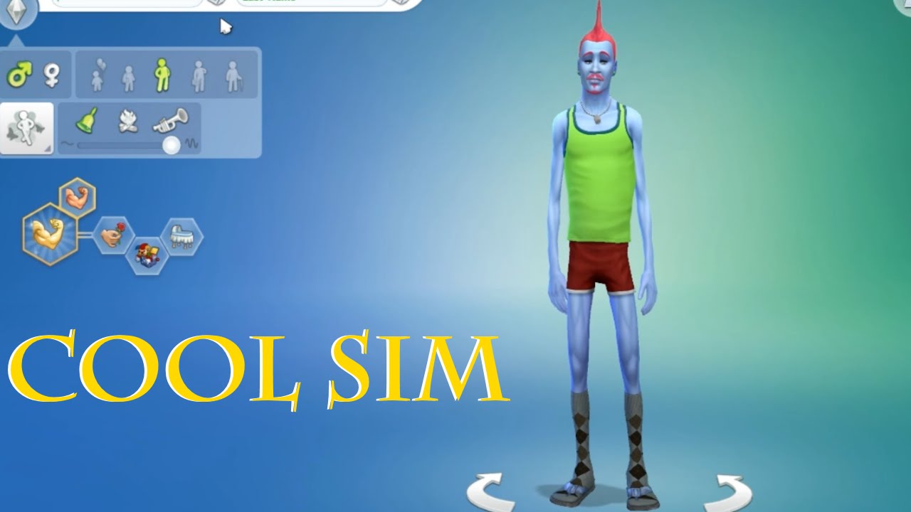 Sims 4 Create A Sim Demo - How to make a cool Sim - YouTube
