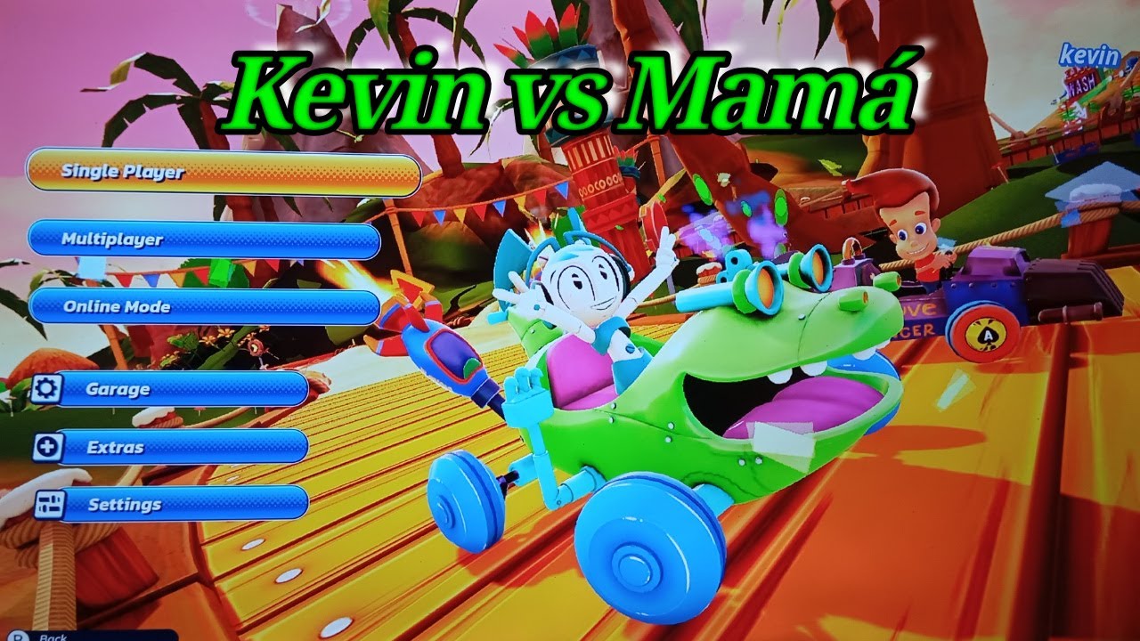 Kevin vs Mamá en KART RACERS 3 ☺️ 28 de Enero del 2025 - YouTube