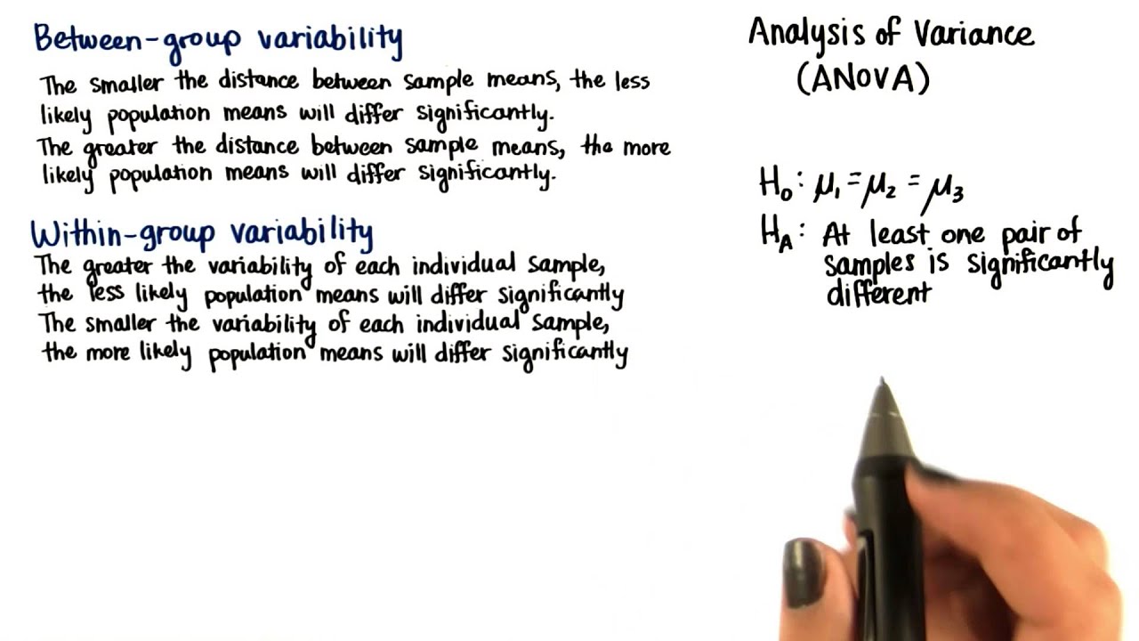 Between-Group Variability - Intro to Inferential Statistics - YouTube