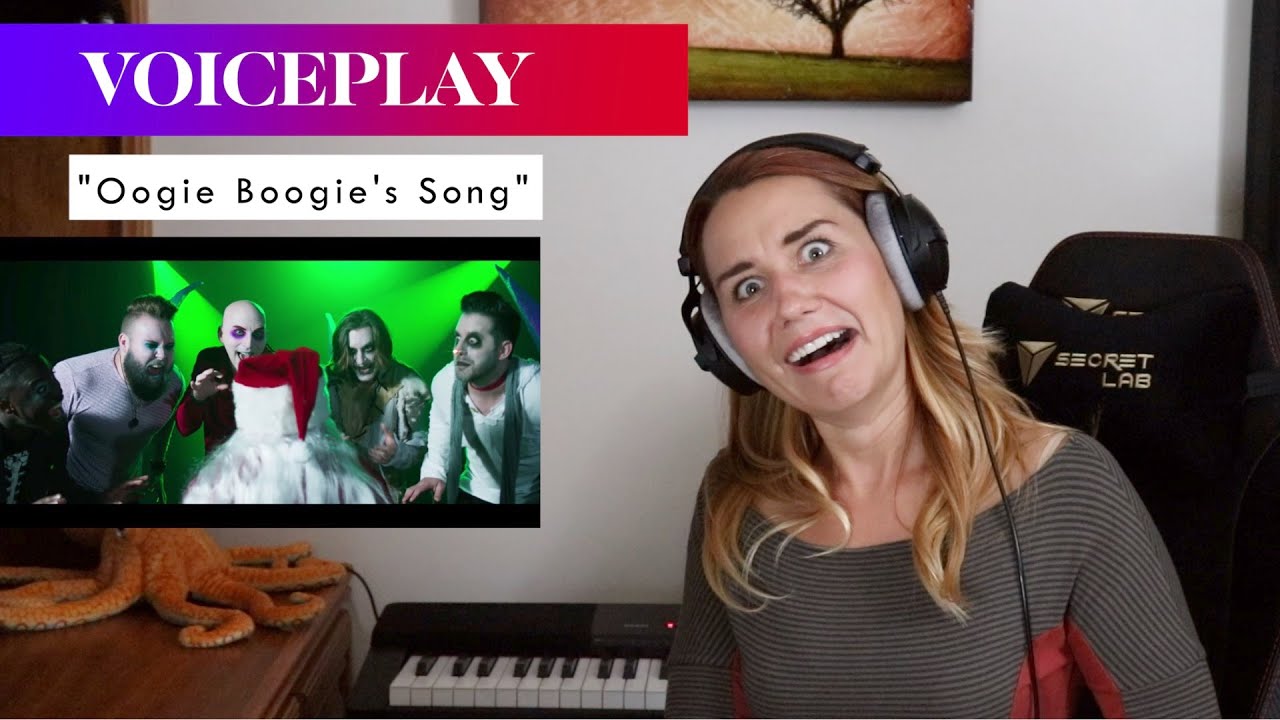 VoicePlay "Oogie Boogie's Song" REACTION & ANALYSIS by Vocal Coach ...