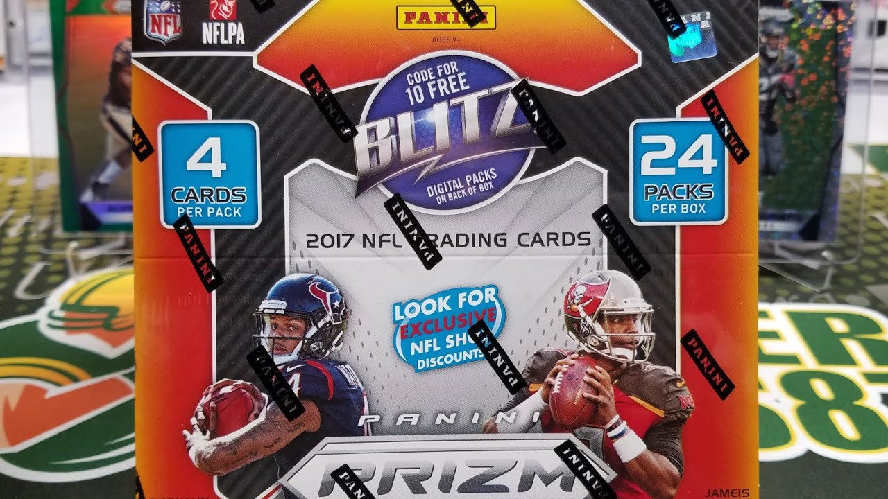 2017 Prizm Football Retail Box Opening. Nice Box! - YouTube