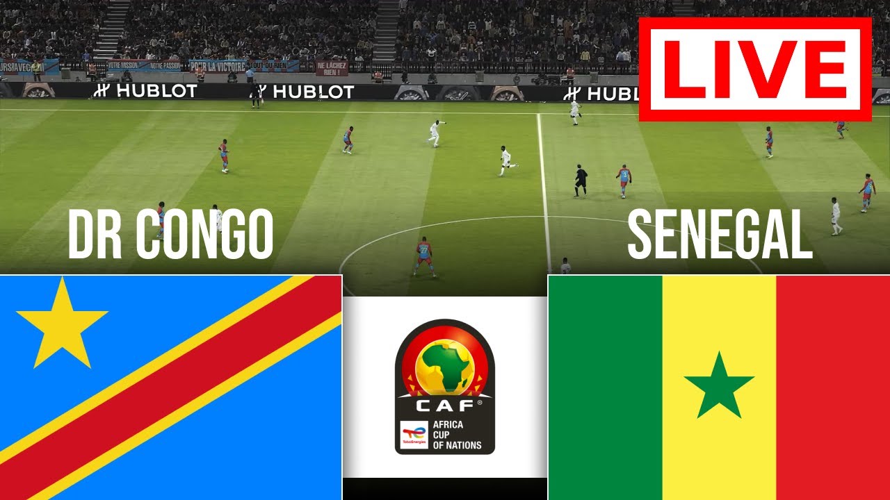🔴 LIVE : DR Congo vs Senegal | World Cup Qualification CAF 2023/25 ...