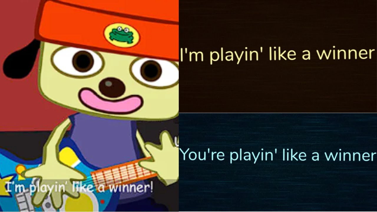 parappa plays funky music (with cg5) Guiding Light and Curious Light's ...