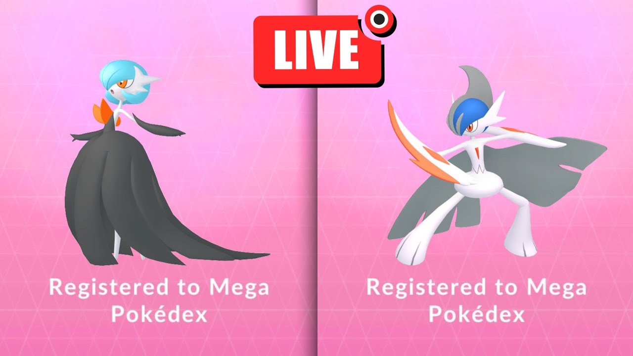 Pokemon Mega Gallade And Mega Gardevoir